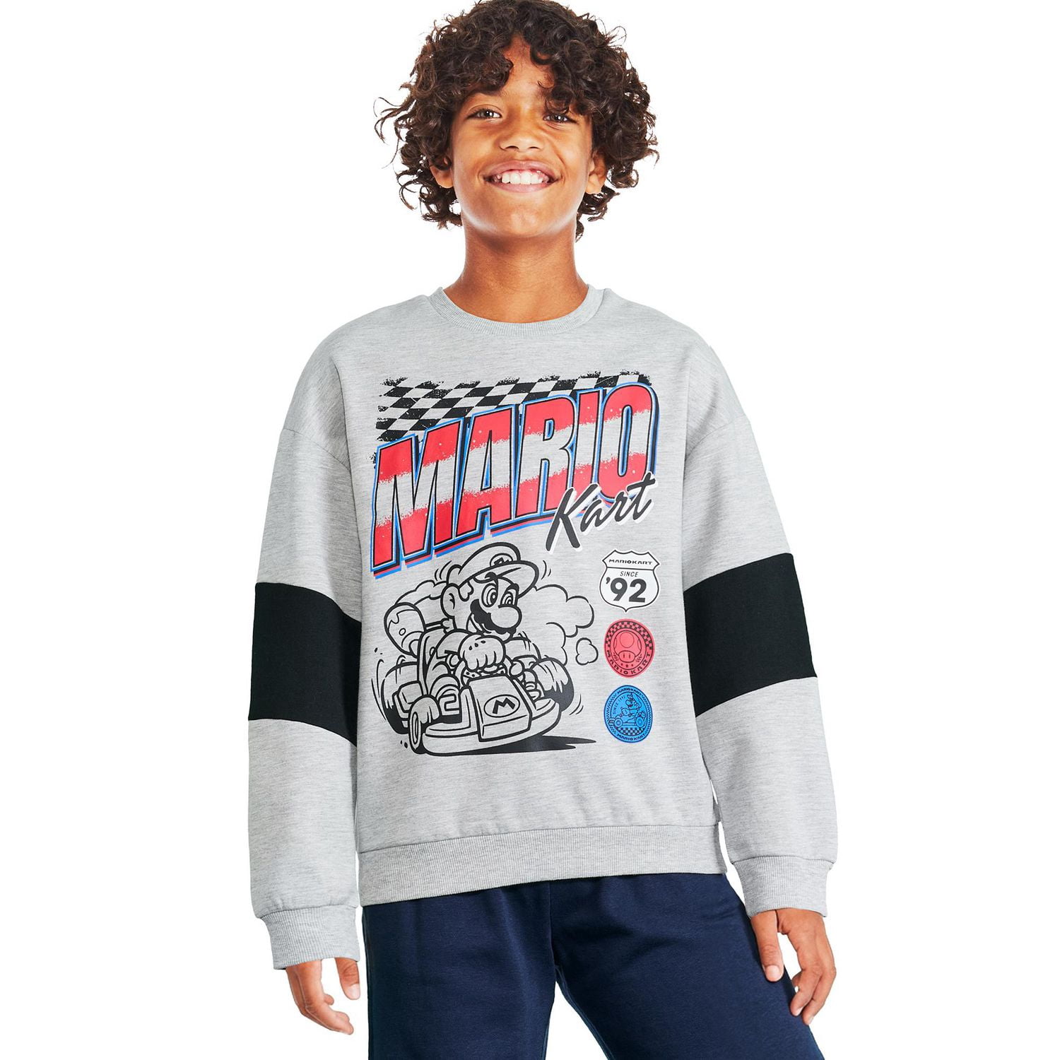 Click here for Mario Kart Boys Graphic Sweatshirt S prices