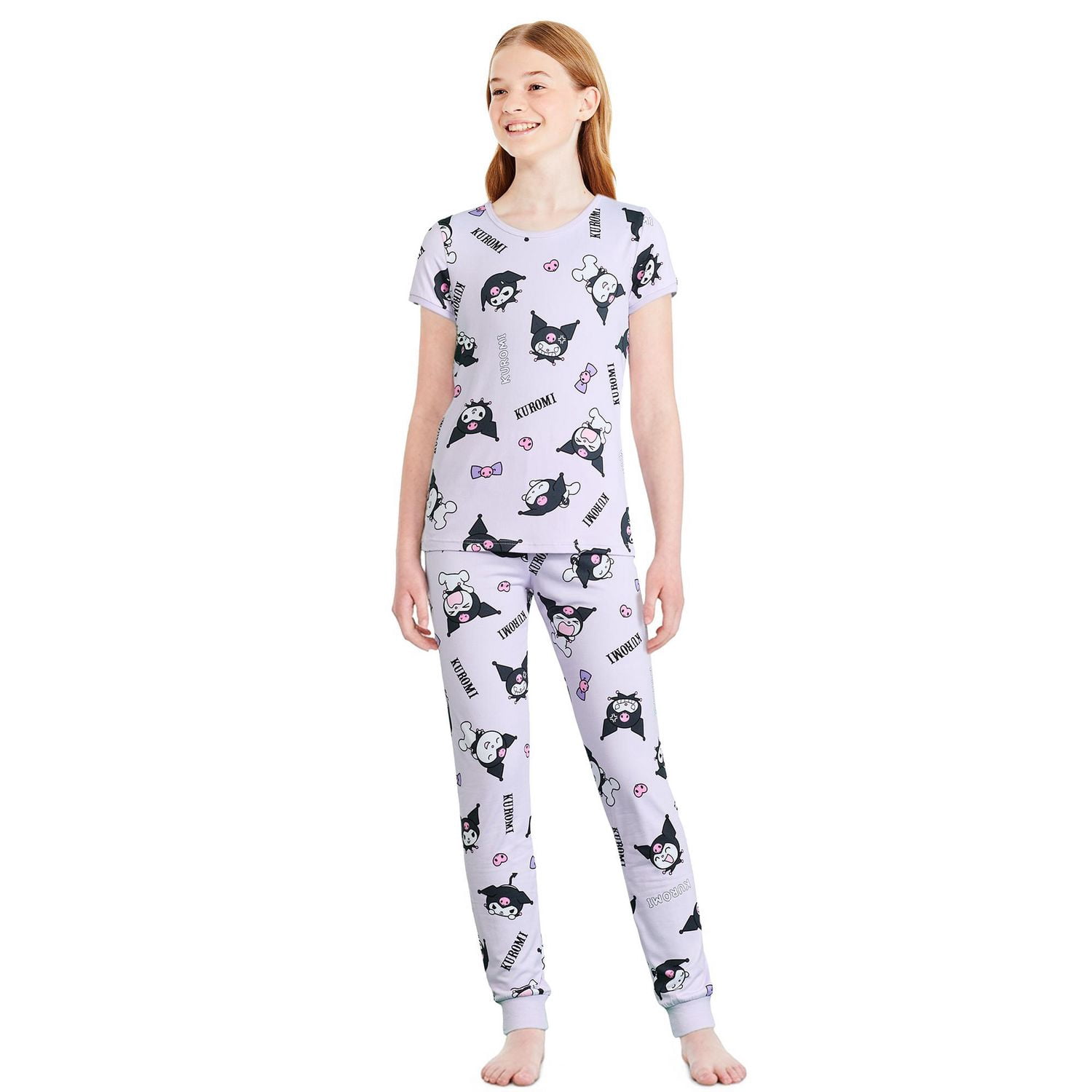 Click here for My Melody And Kuromi Kuromi Girls Two Piece Pajama... prices