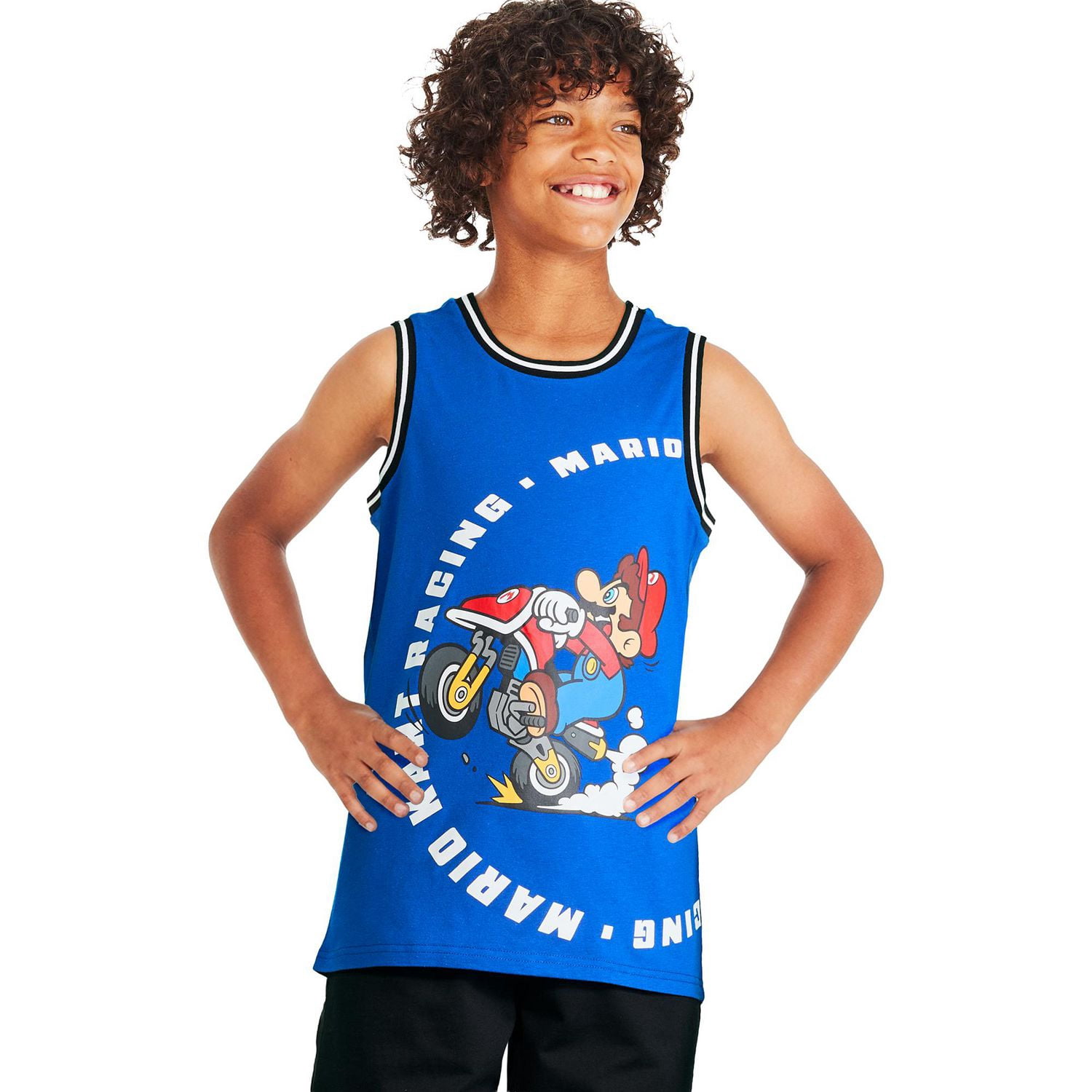 Click here for Mario Kart Boys Graphic Tank Top L prices