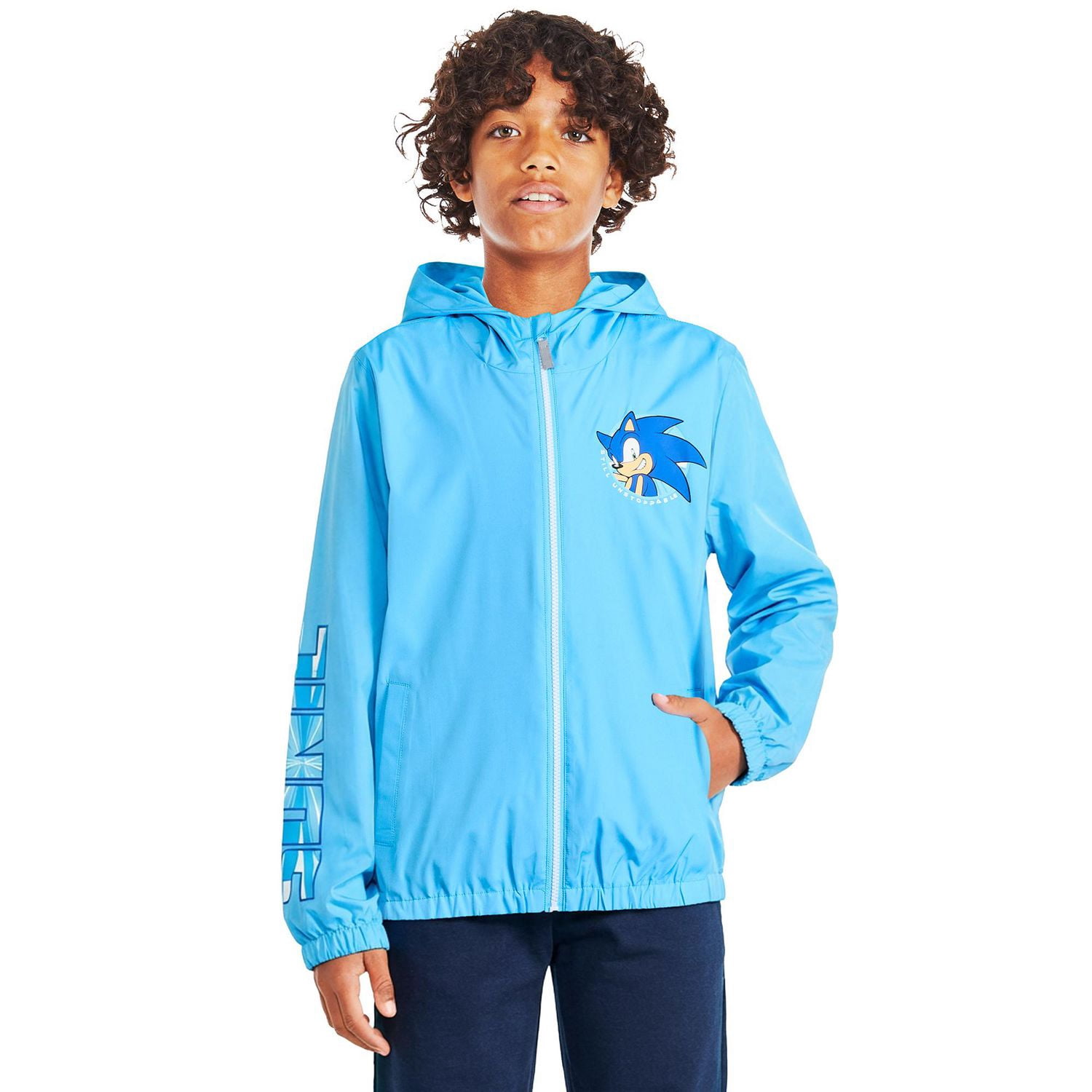 Click here for Sonic The Hedgehog Boys Hooded Windbreaker L prices