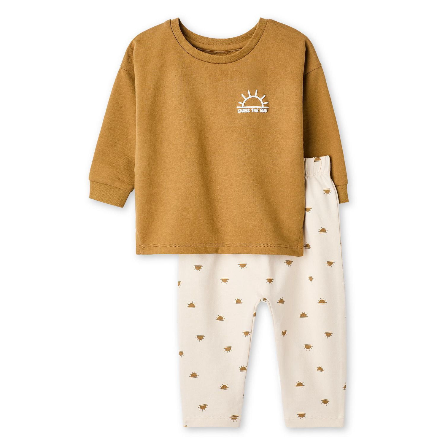 Click here for George Infants Gender Inclusive Two Piece Long-Sle... prices
