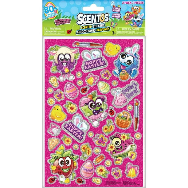 Glitter Stickers, Pink - Walmart.ca