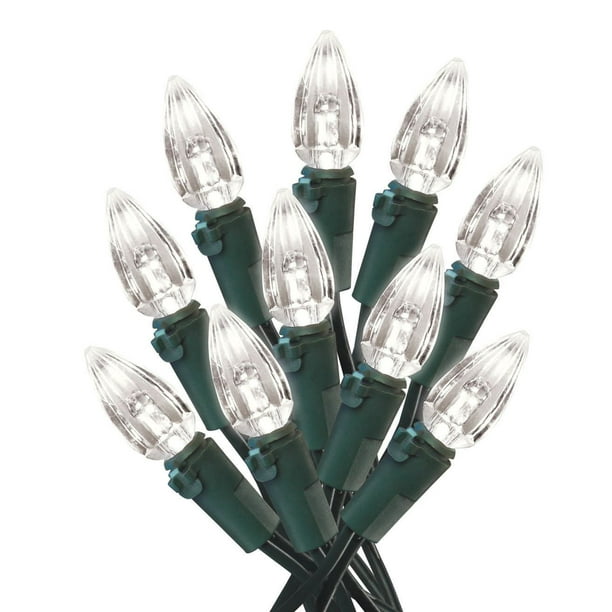 Holiday Time Packaging Warm White 3 Function LED C3 Lights - Walmart.ca