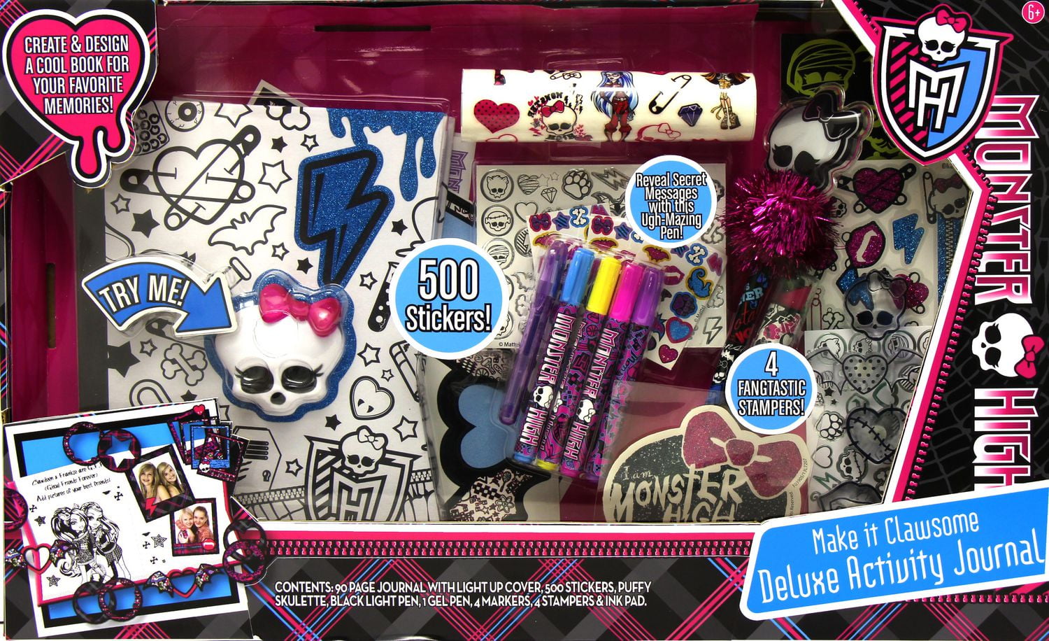 Monster High Doll Journal at Harold Spence blog