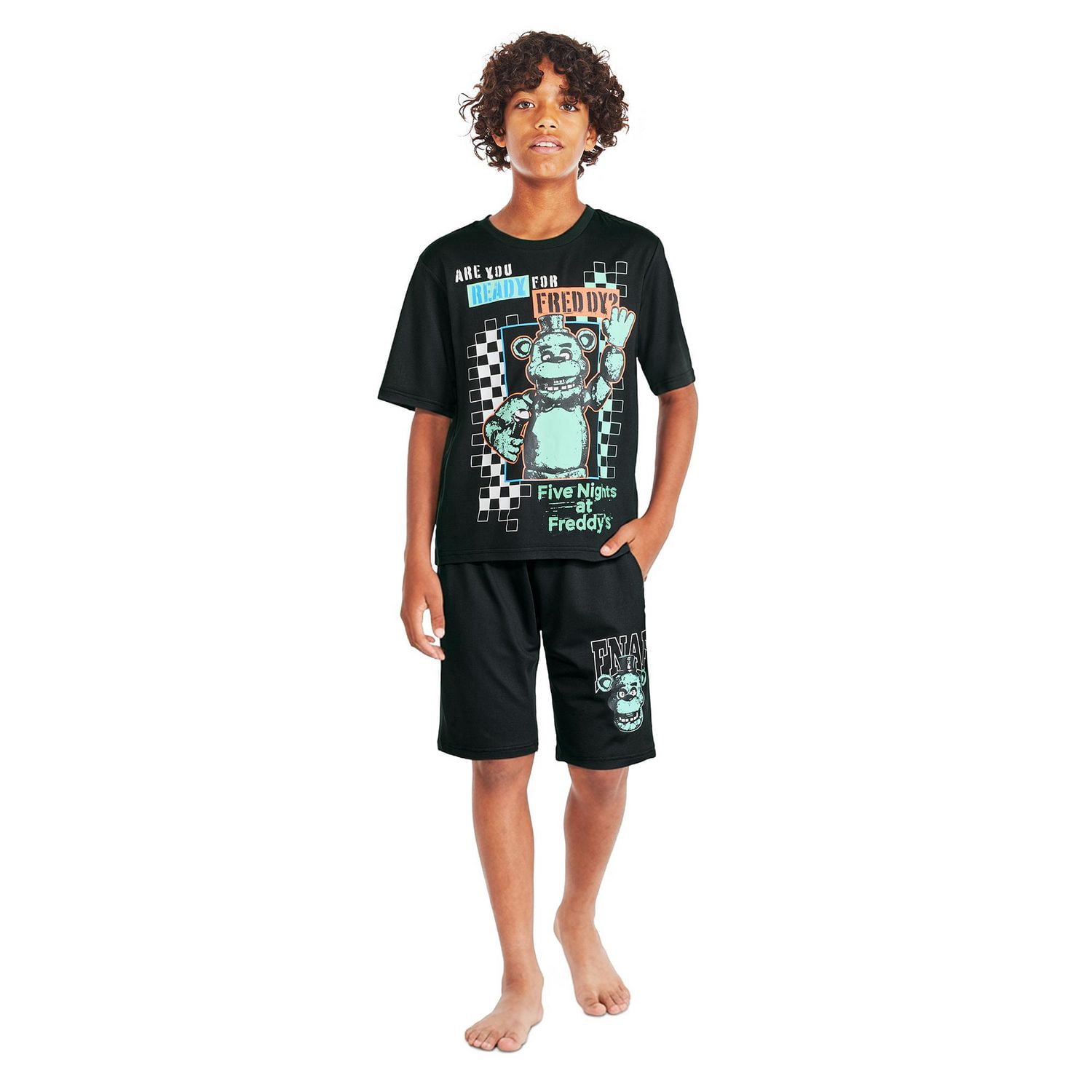 Click here for Five Nights At Freddys Boys Two Piece Pajama Set L prices
