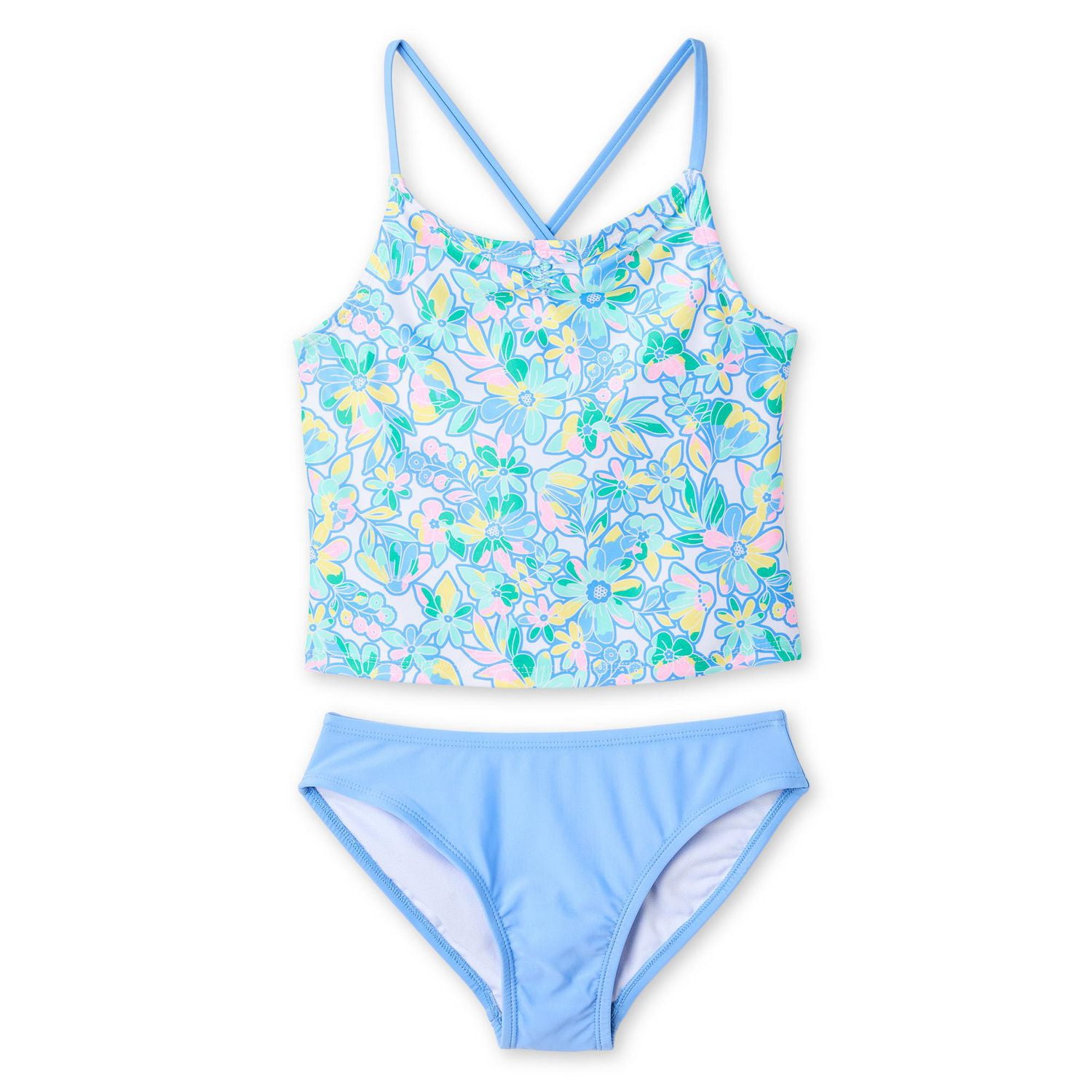 Click here for George Girls Two Piece Tankini Set M prices