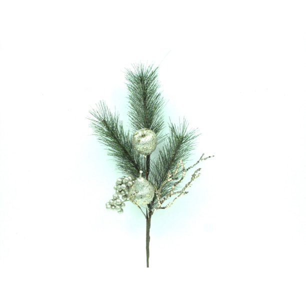 Holiday Time Fruit with Pine Decorative Christmas Pick - Walmart.ca