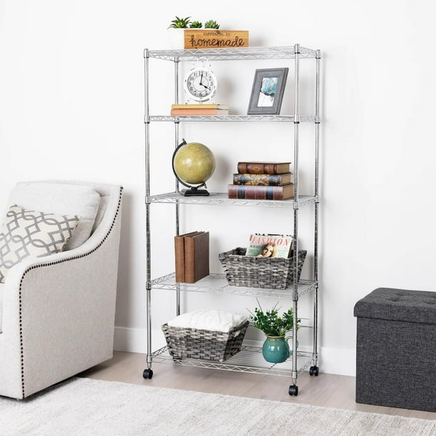 Seville Classics 5-Tier Shelving Unit, 60" H x 30" W x 14" D - Walmart.ca