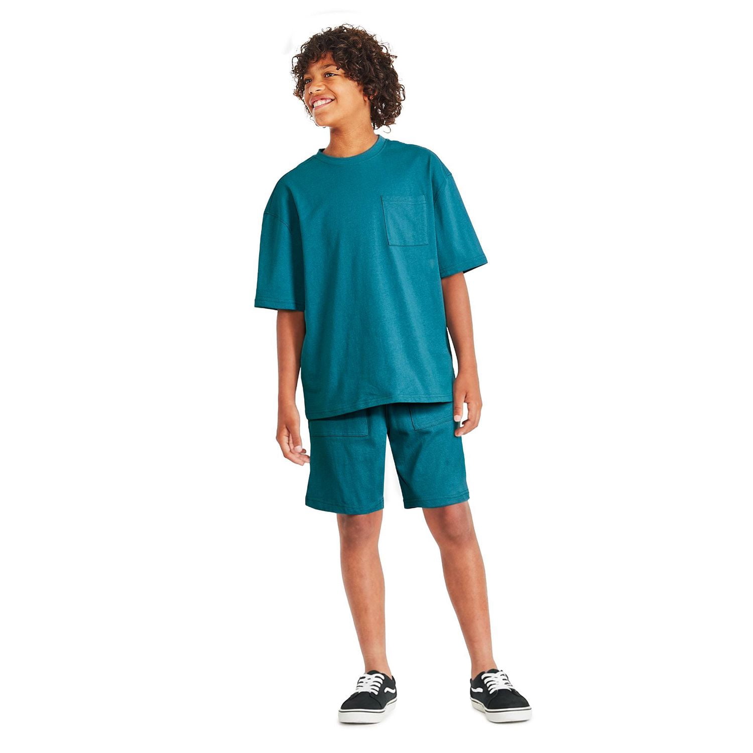 Click here for George Boys Two Piece Oversized T-Shirt Set L prices