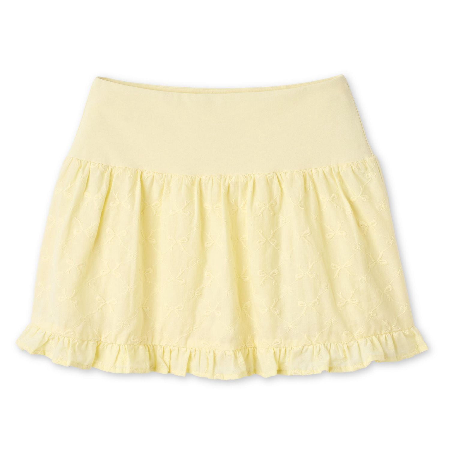 Click here for No Boundaries Womens Bow Embroidered Skort S prices