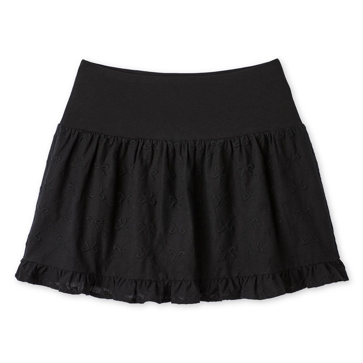 Click here for No Boundaries Womens Bow Embroidered Skort Xl prices