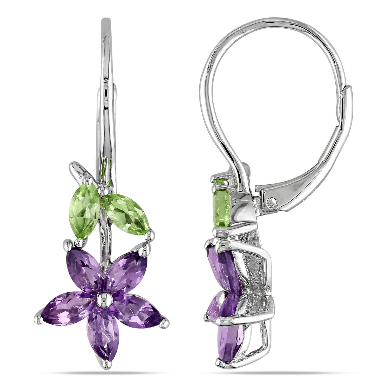 Click here for Tangelo 1.80 Carat T. G.W. Amethyst And Peridot St... prices