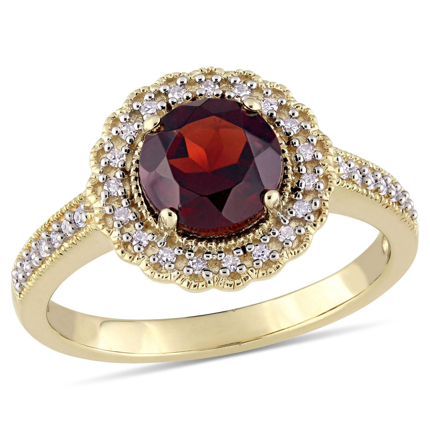 Click here for Tangelo 1.63 Carat T. G.W. Garnet And 0.13 Carat T... prices