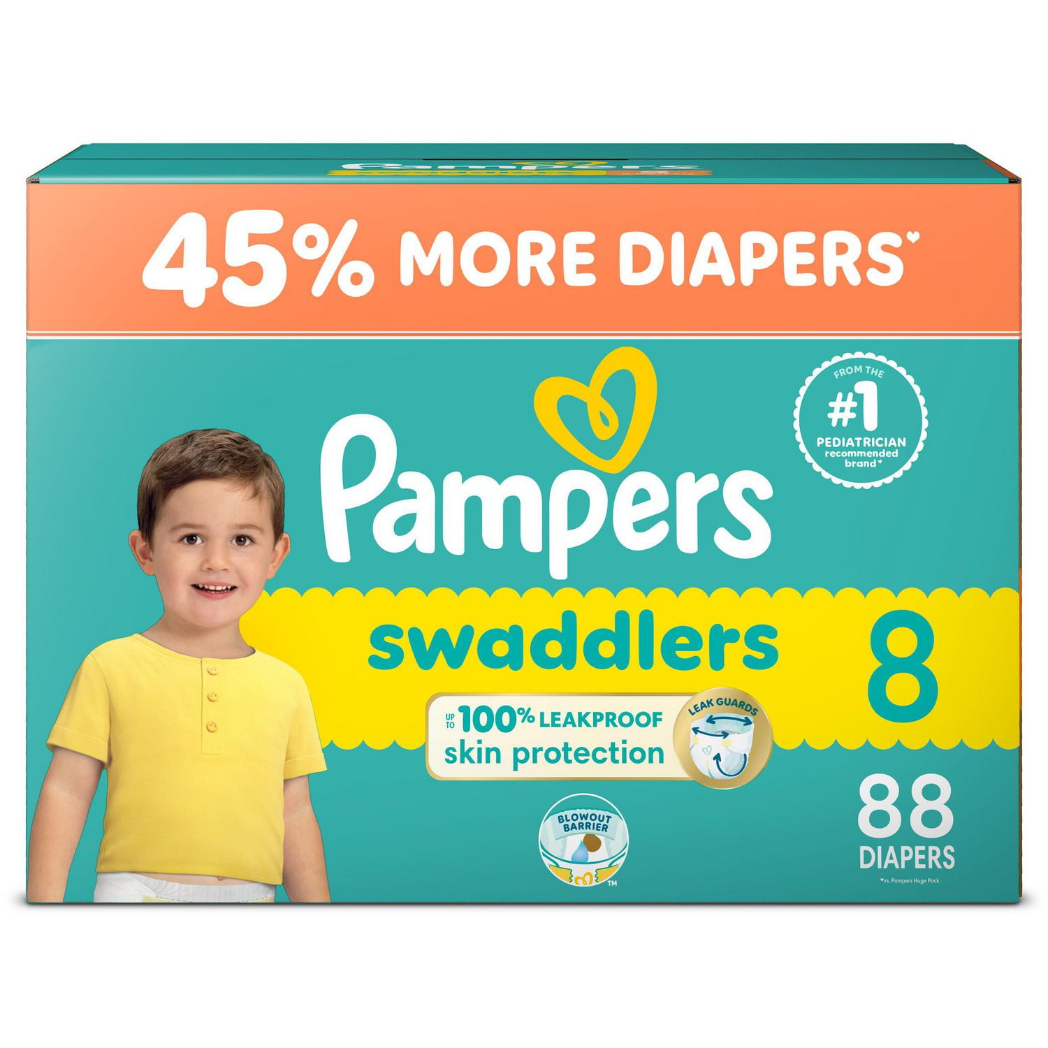 Pampers Swaddlers Active Baby Diaper, Ultra Value Pack, 192CT - Walmart.ca