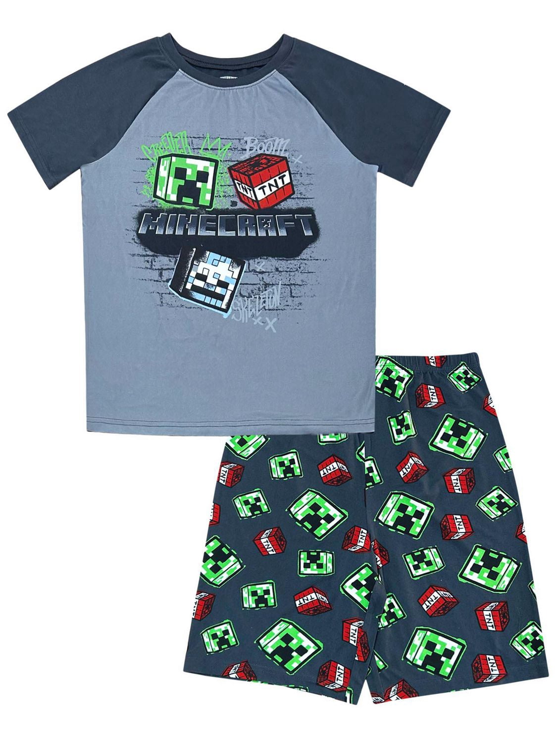 Click here for Minecraft Knit Sleep 2 Piece Pj Set - Kids - Boys... prices