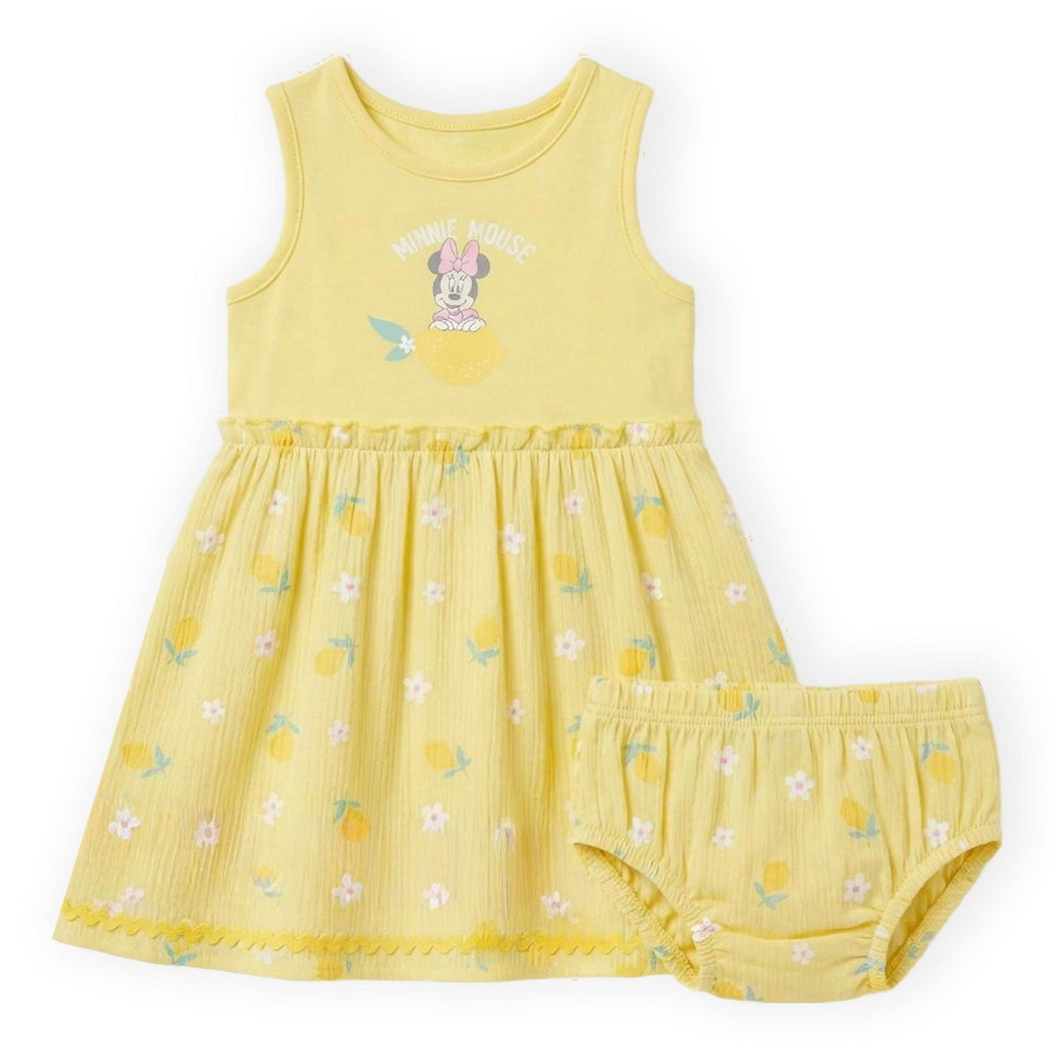 Click here for Disney Minnie Mouse Dress With Diaper Cover Set 6-... prices