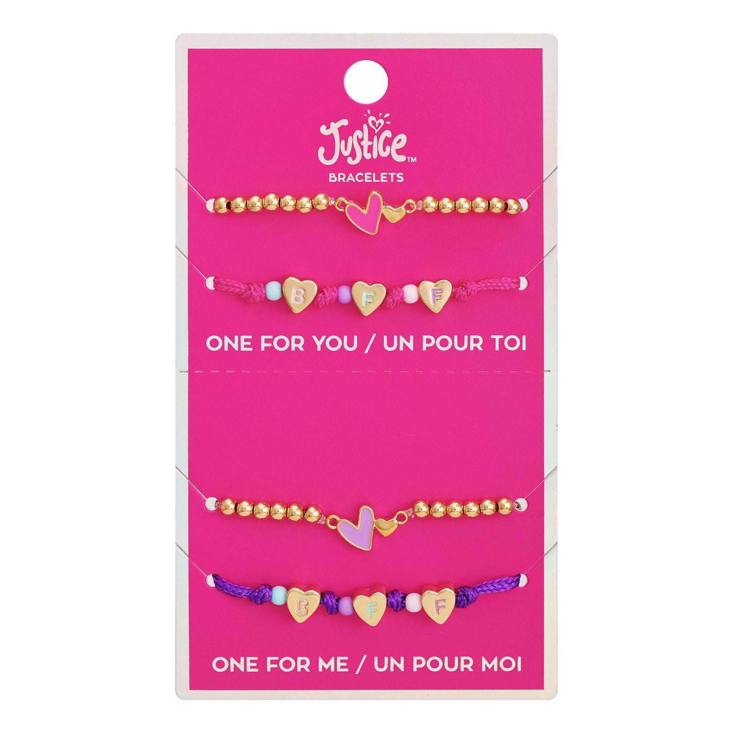 Click here for Justice Bff Bracelets One Size prices
