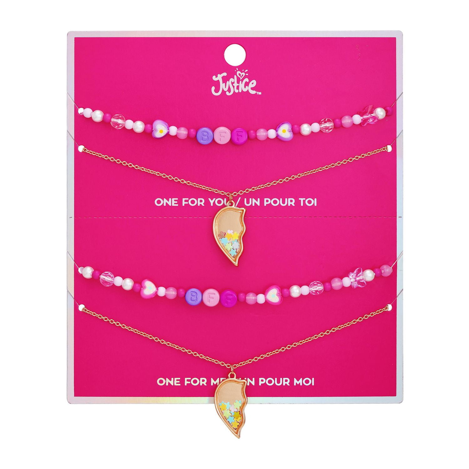 Click here for Justice Bff Necklaces One Size prices