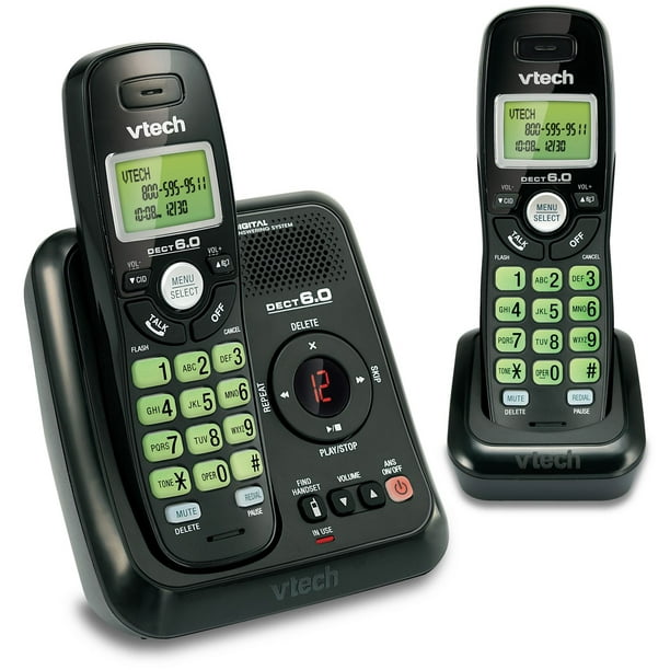 VTech CS6124-21 Two Handset Cordless Answering System - Walmart.ca