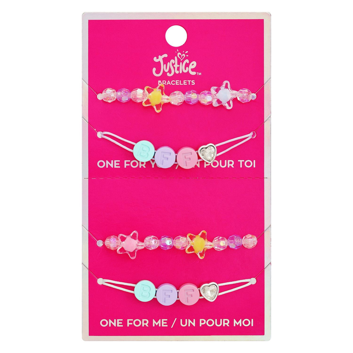 Click here for Justice Bff Bracelets One Size prices