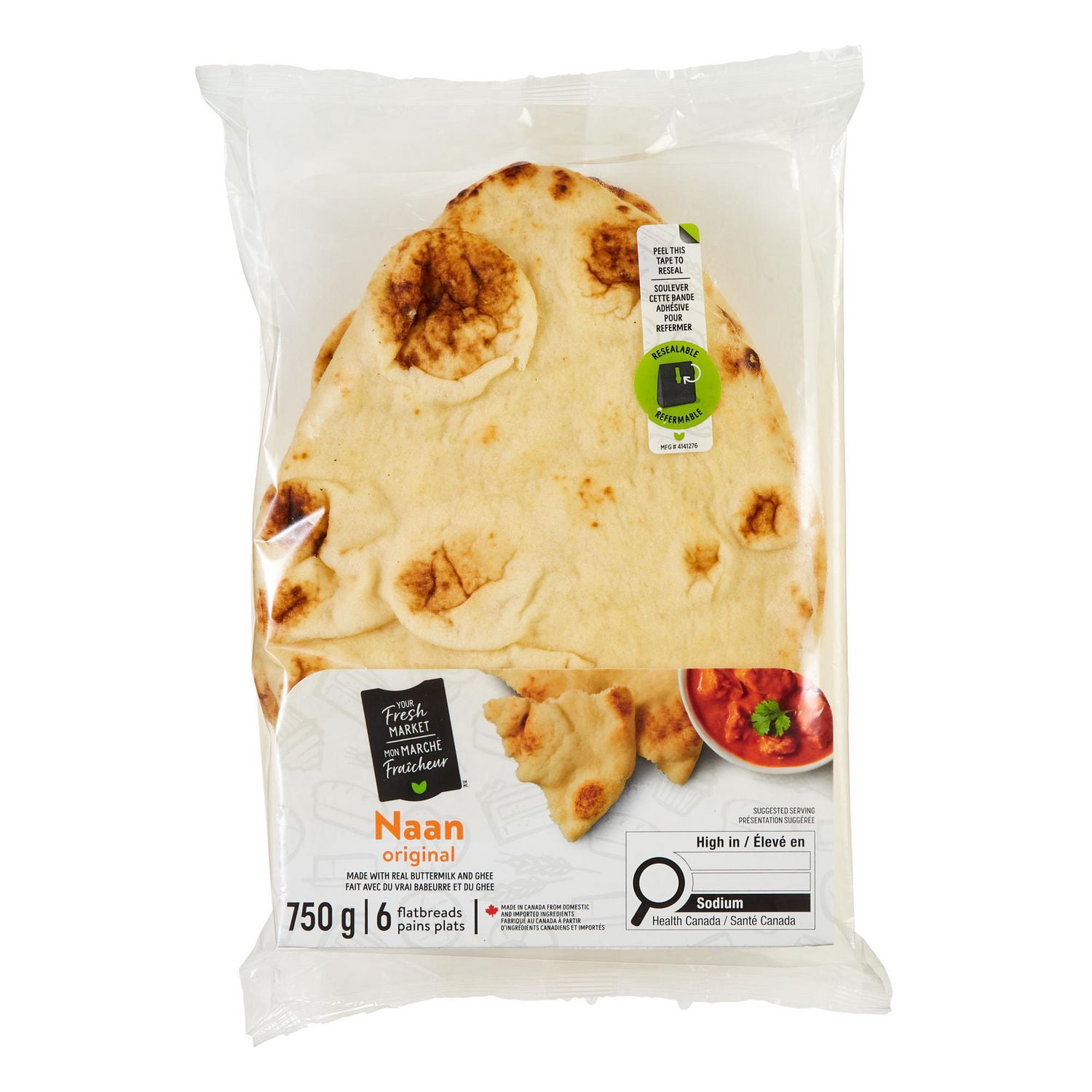Click here for Your Fresh Market Original Naan prices