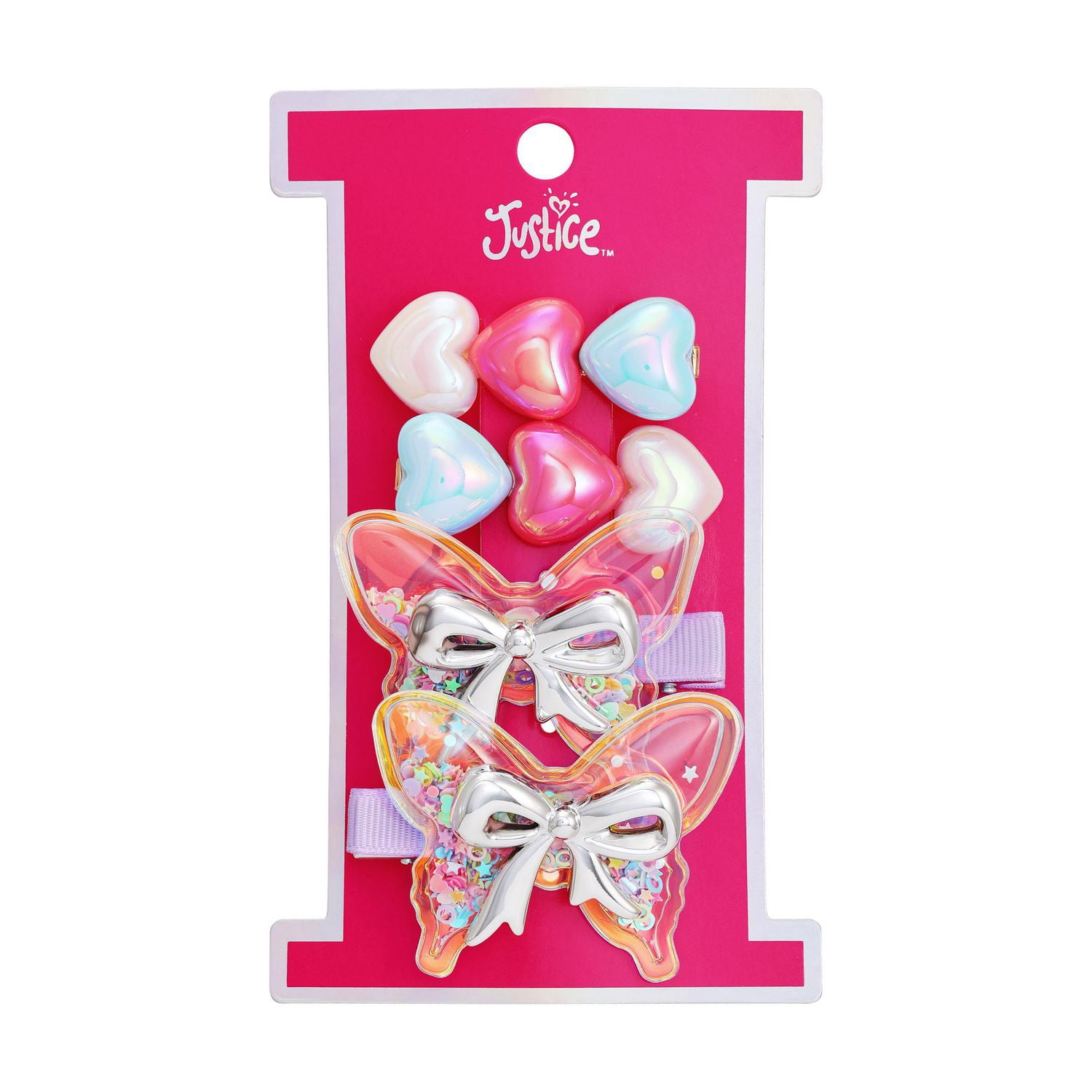 Click here for Justice Barrette With Bow And Hearts prices
