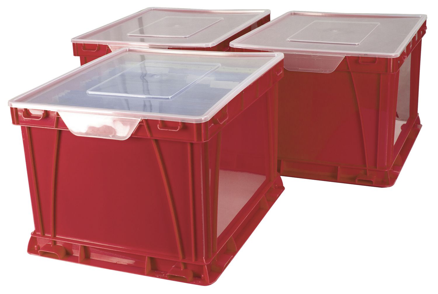 Storex Storage And Filing Cube/ Red (3 units/pack) | Walmart Canada