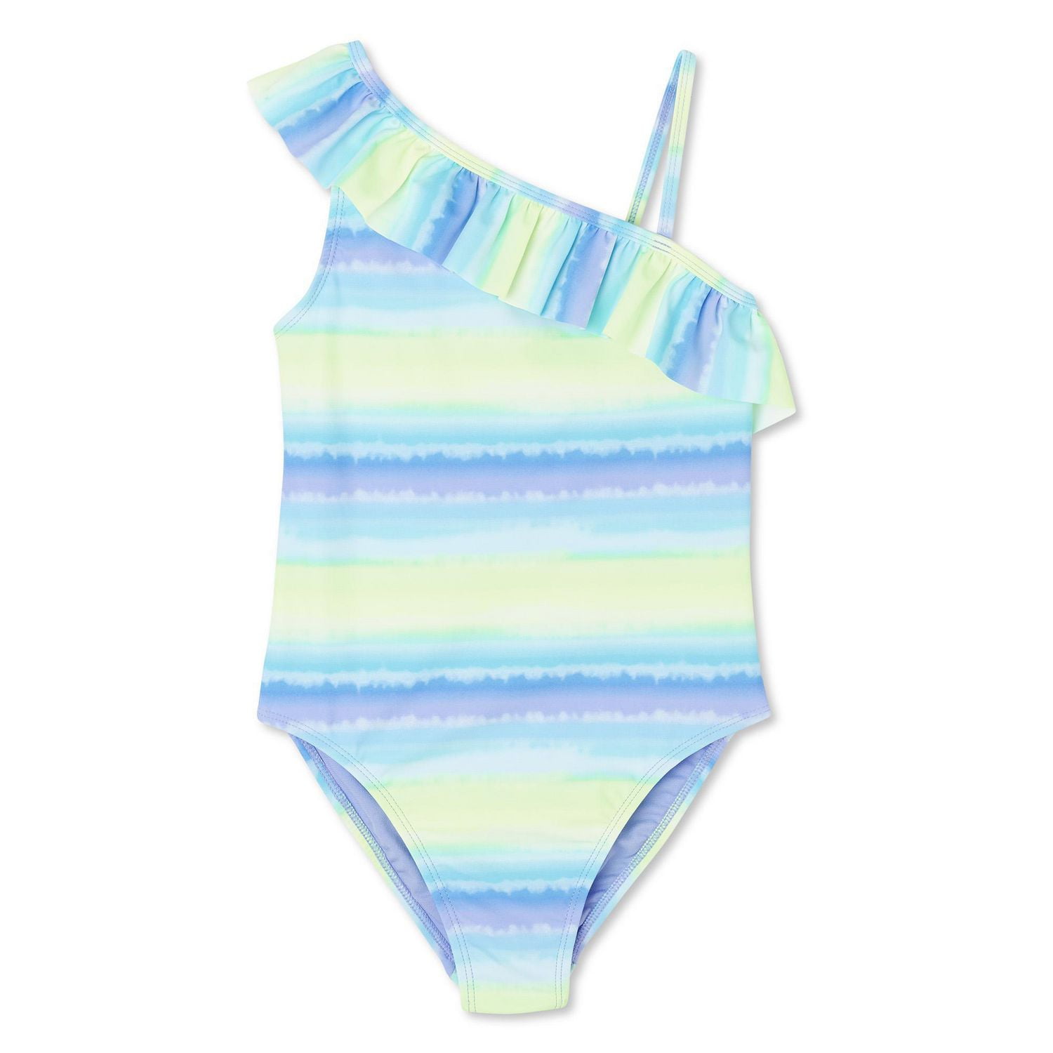 George Girls' One-Shoulder Swimsuit 1-Piece | Walmart Canada