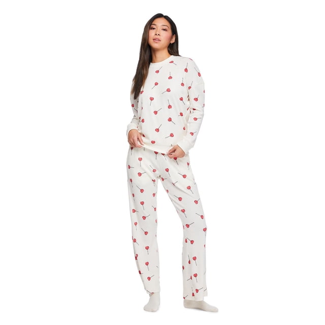 George Women's Long-Sleeve Printed Sleep T-Shirt - Walmart.ca