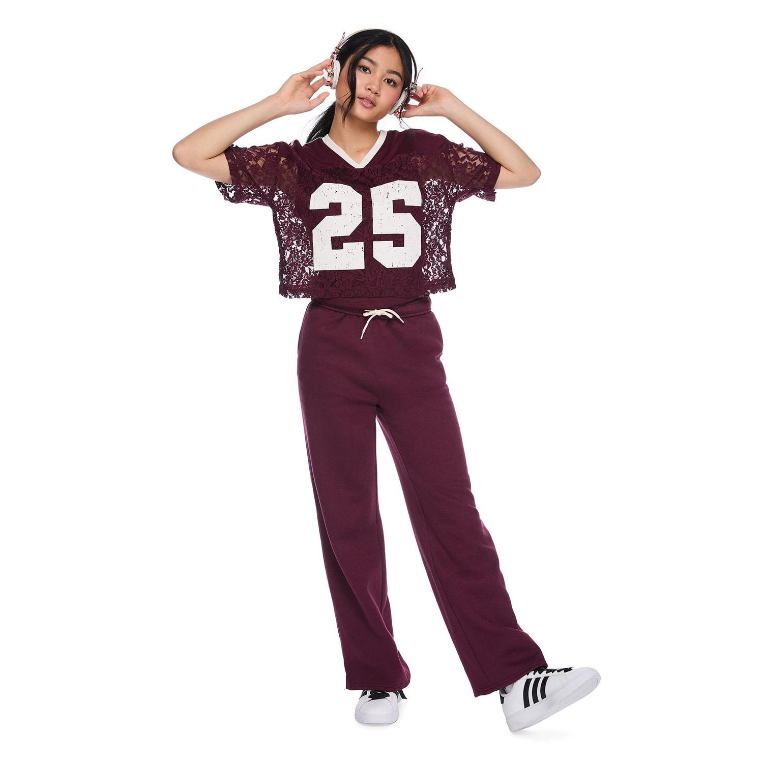 Click here for My Sisters Closet Girls 2-Piece Oversized Cropped... prices