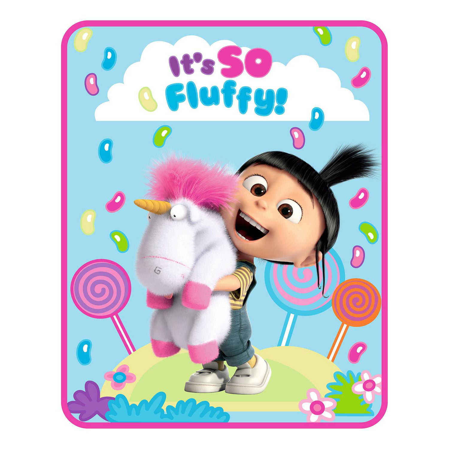 Minions Minion Fluffy "fluffy Stuffy" Silk Touch Throw | Walmart Canada