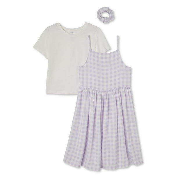 George Girls' Dress 3-Piece Set, Sizes XS-XL - Walmart.ca
