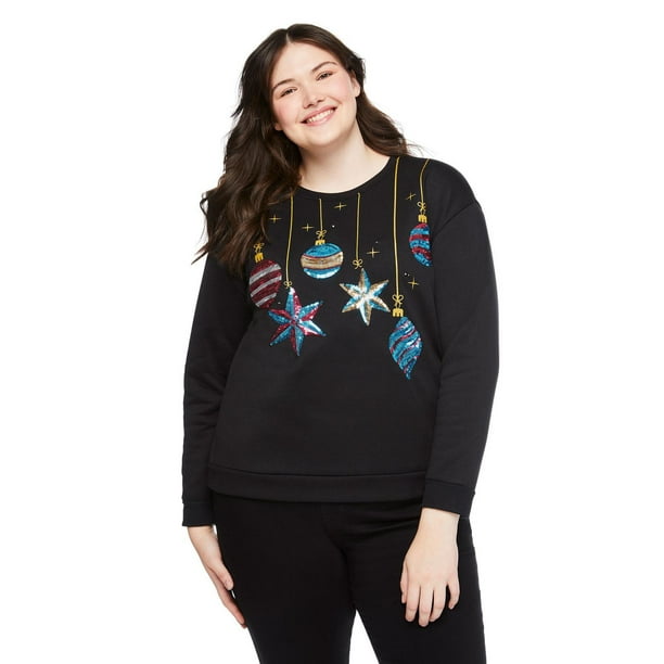 George Women's Plus Light Up Christmas Popover - Walmart.ca