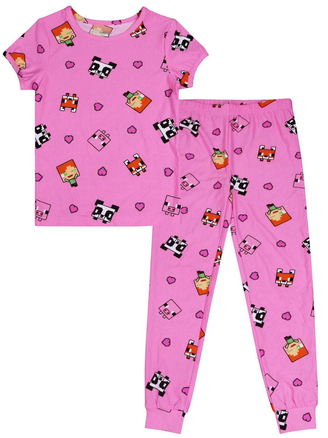 Click here for Minecraft Knit Sleep 2 Piece Pj Set - Kids - Girls... prices