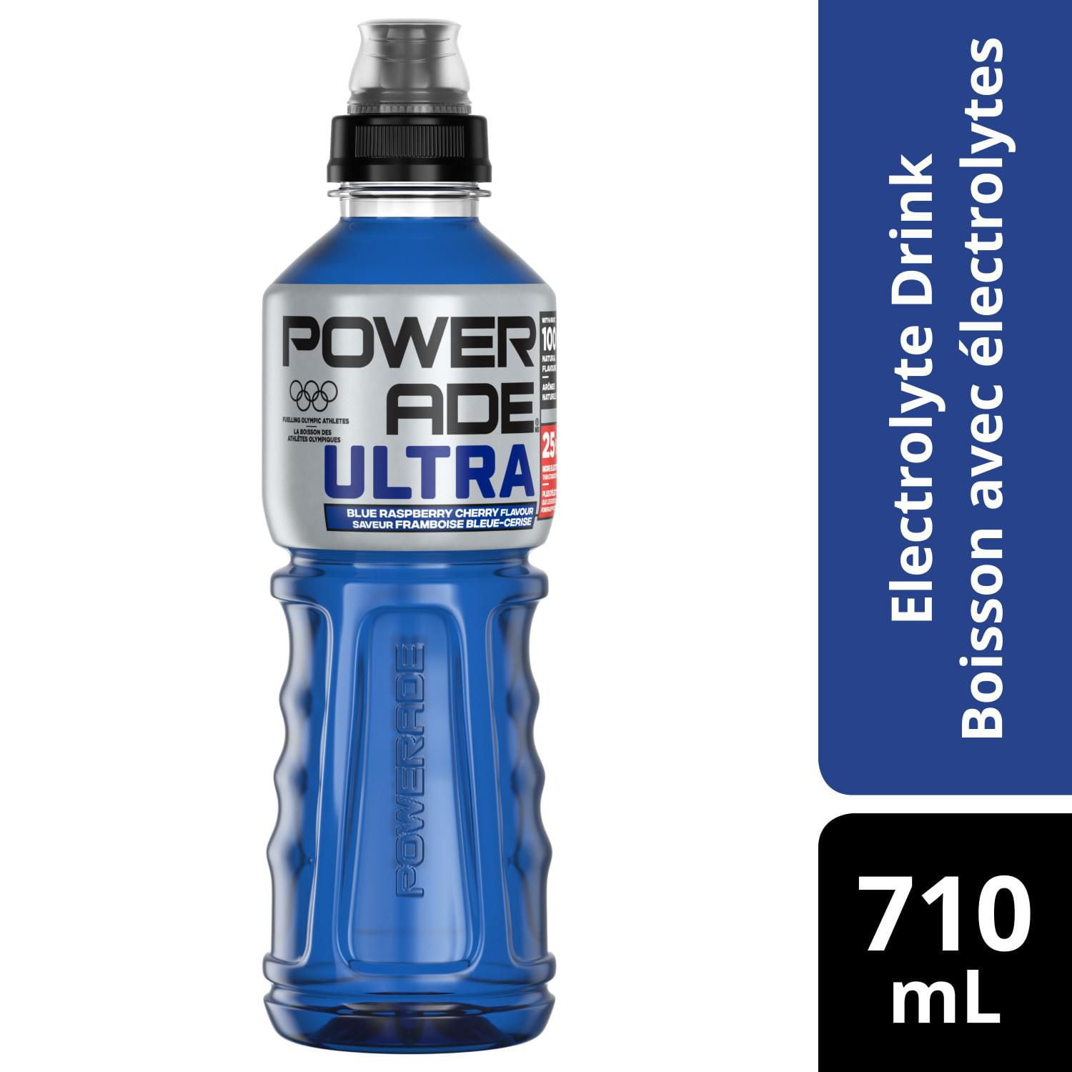 POWERADE Ultra Blue Raspberry Cherry 710mL Bottle | Walmart Canada