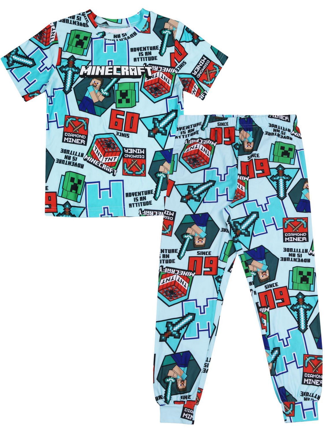 Click here for Minecraft Knit Sleep 2 Piece Pj Set - Kids - Boys... prices