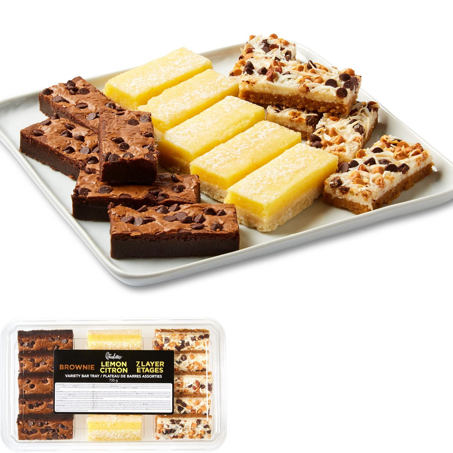 Click here for Charlottes Charlottes Brownie  Lemon  7 Layer Vari... prices