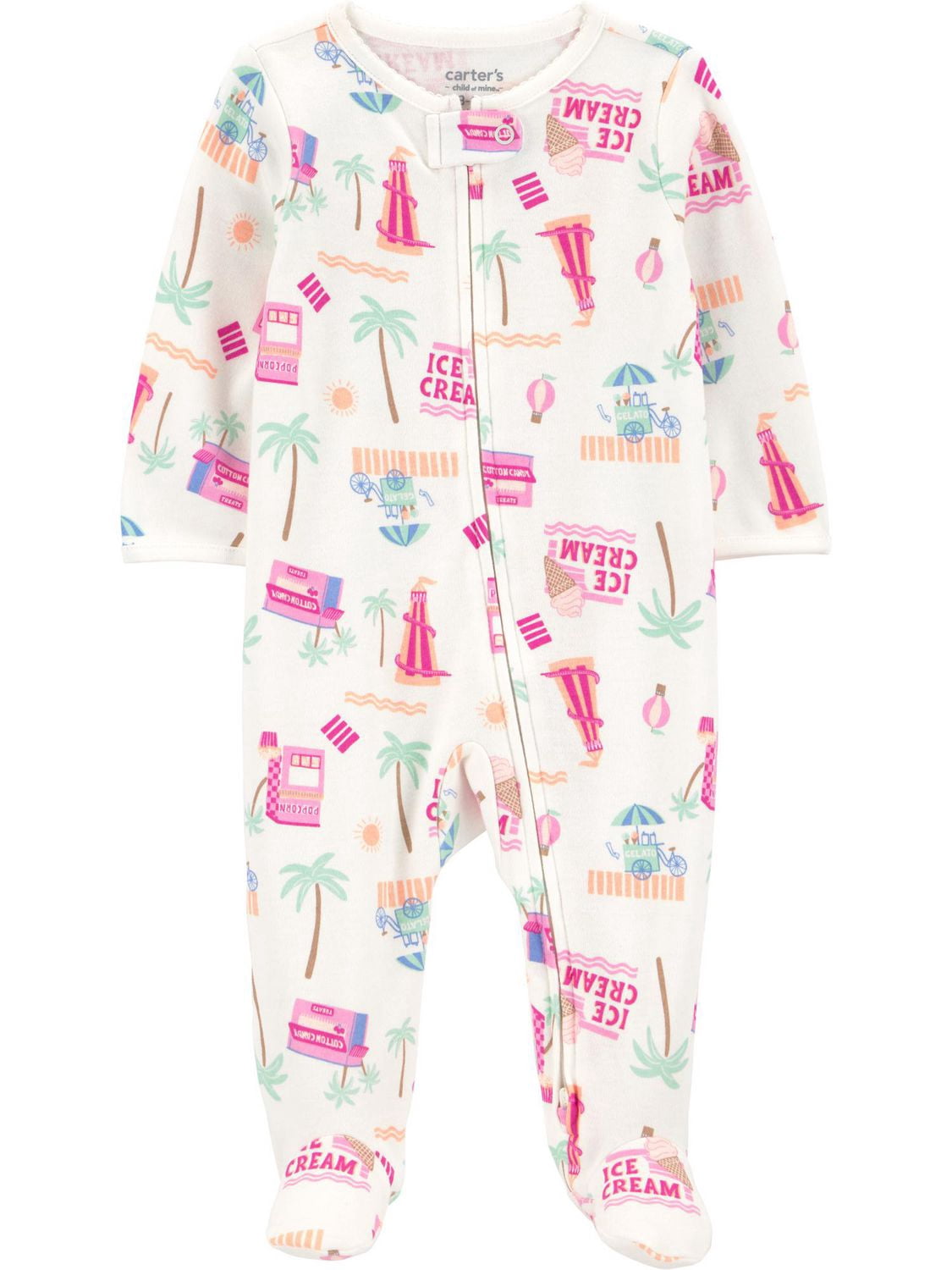 Click here for Carters Child Of Mine Baby Girls Cotton Sleeper 3-... prices