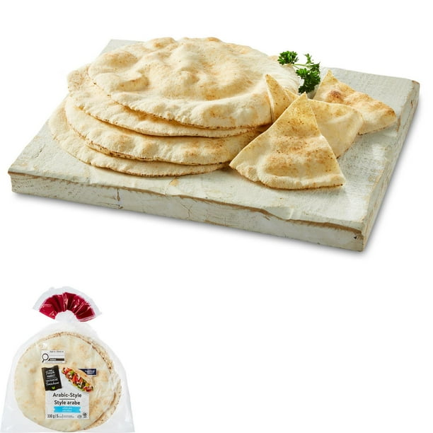 Your Fresh Market Arabic-Style White Pita, 5 pieces, 330 g total ...