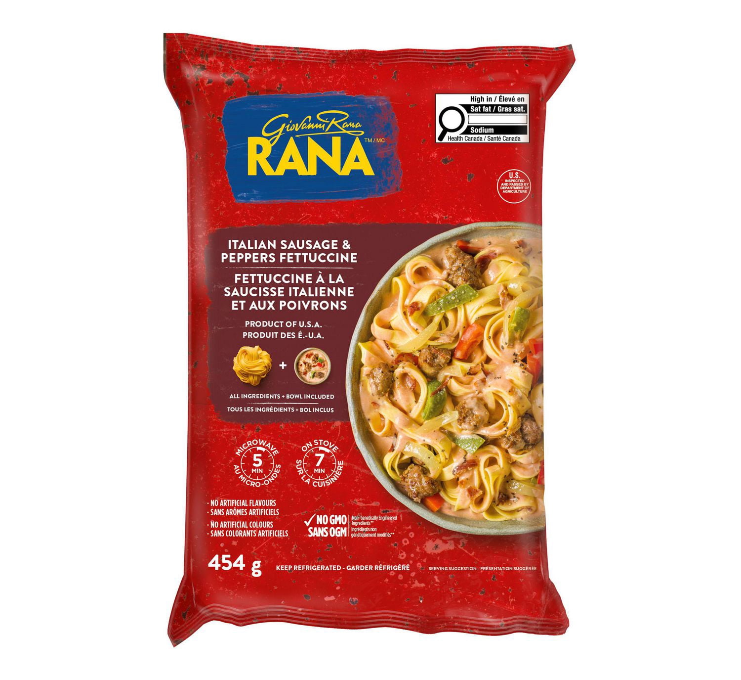 Click here for Rana Italian Sausage And Peppers Fettuccine prices