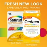 Centrum Performance Multivitamin and Multimineral Supplement Tablets ...