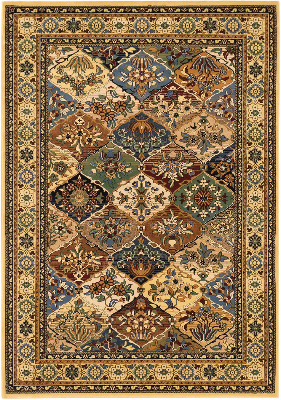 eCarpetGallery Royale Copper Gold Polypropylene Rug 5'3" X 7'6 ...