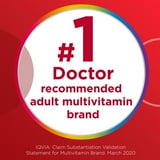 Centrum Forte Essentials Adult Multivitamin and Multimineral Supplement ...