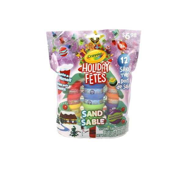 Crayola Silly Scents 12pk x 1oz Sand Christmas Tree - Walmart.ca