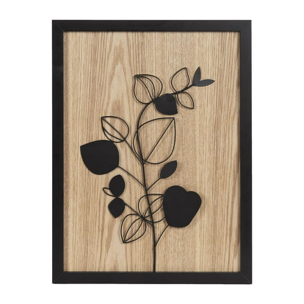 hometrends Botanical Framed Wire Art - Walmart.ca
