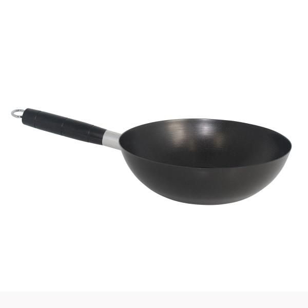 Carbon Steel Nonstick Coated Wok with Bakelite Handle, Nonstick Coated ...
