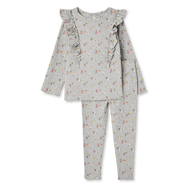 George Toddler Girls' Rib 2-Piece Set - Walmart.ca
