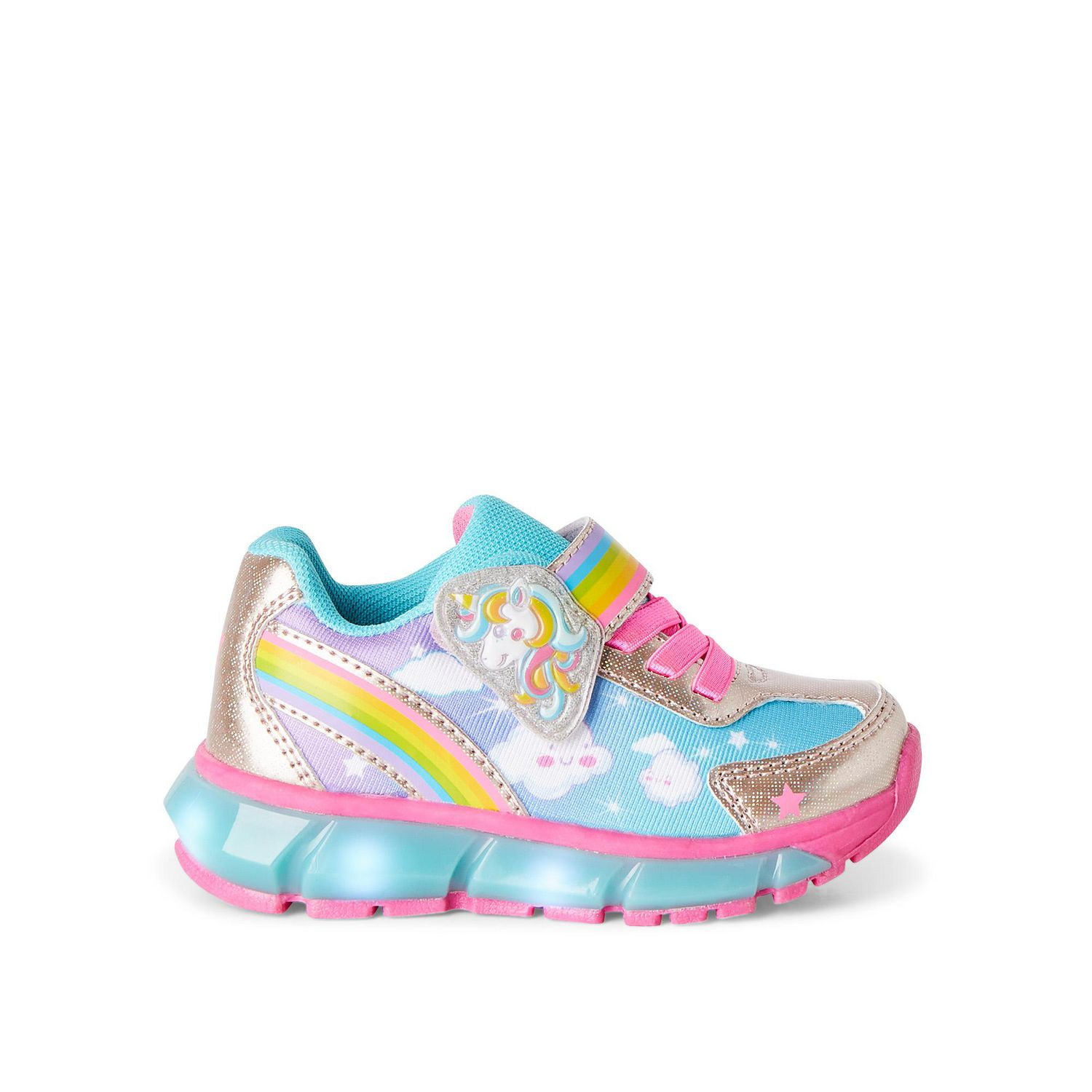 Athletic Works Toddler Girls' Rainbow Sneakers | Walmart Canada