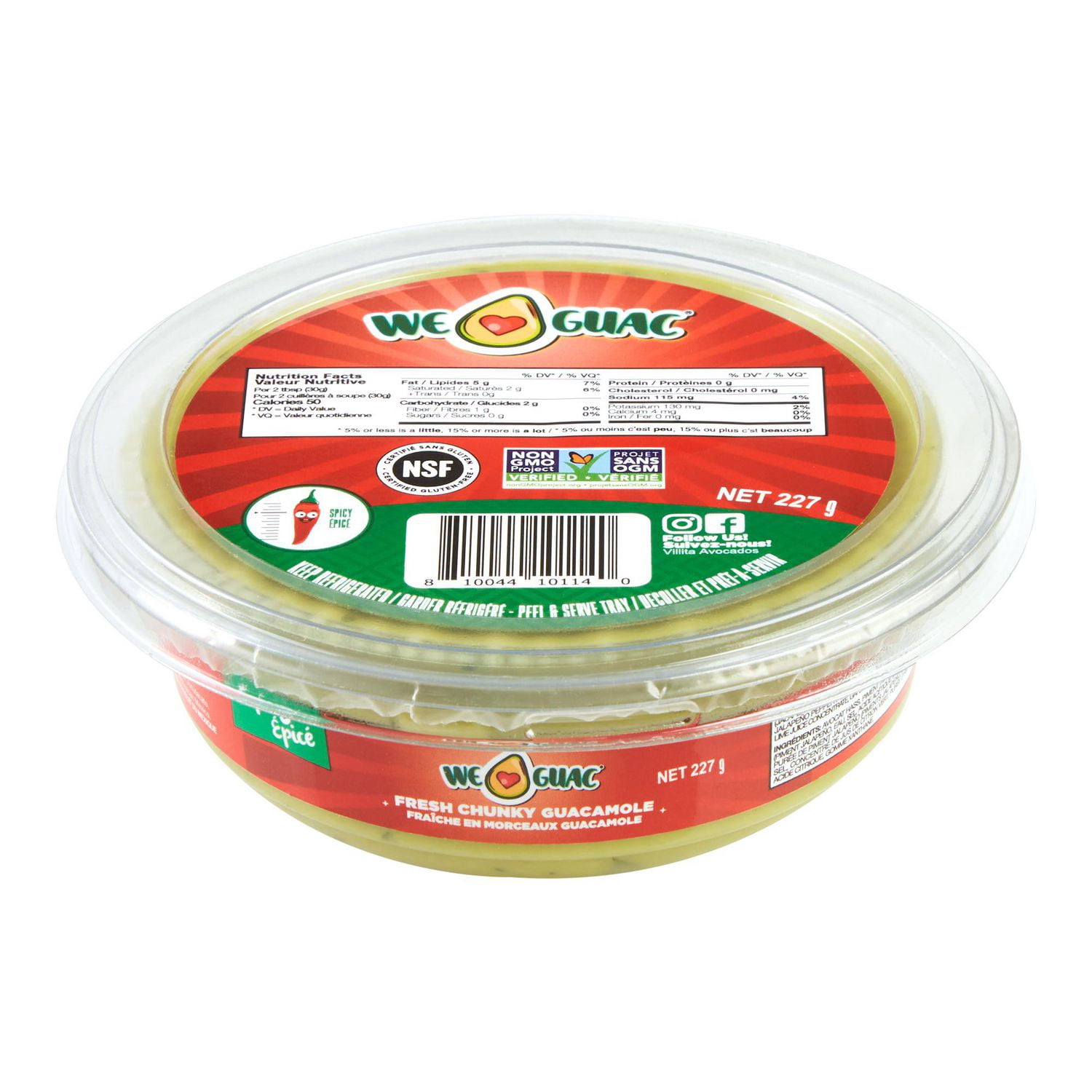 Click here for We Guac Fresh Chunky Spicy Guacamole prices