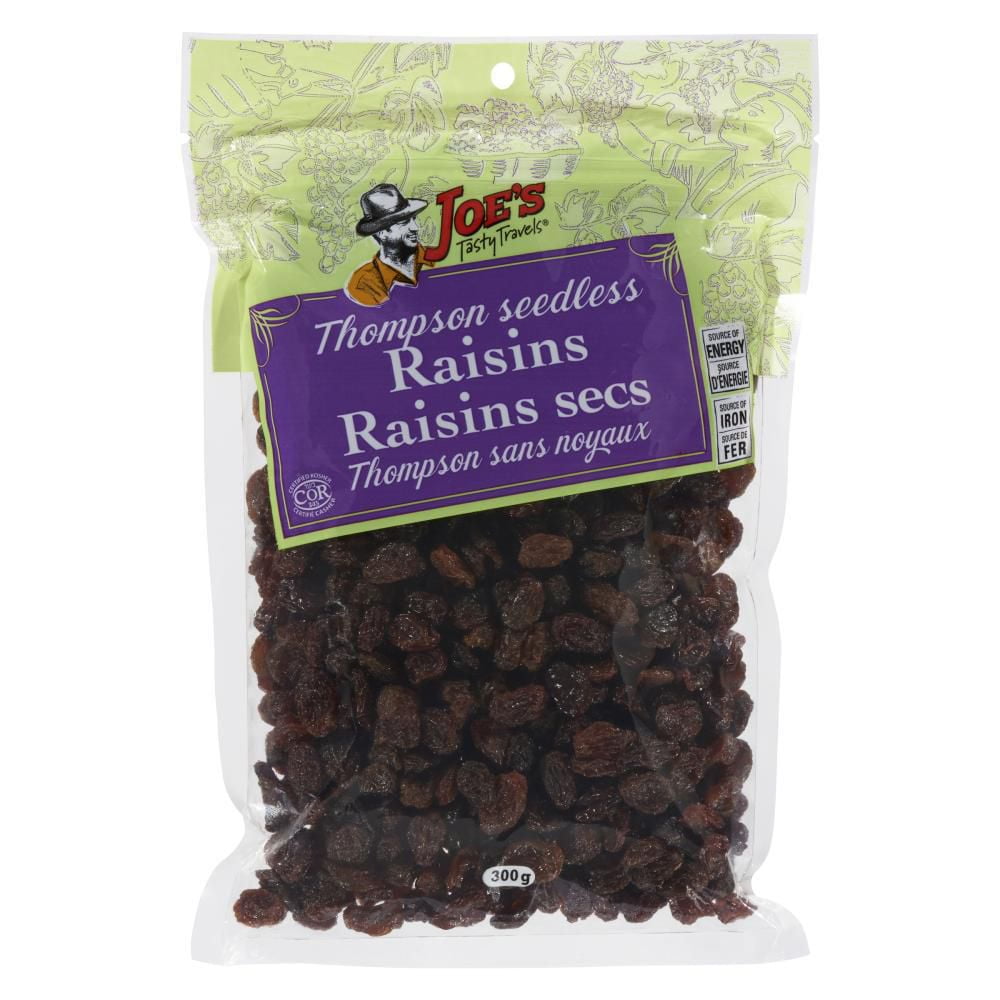 Click here for Joes Tasty Travels Thompson Seedless Raisins prices